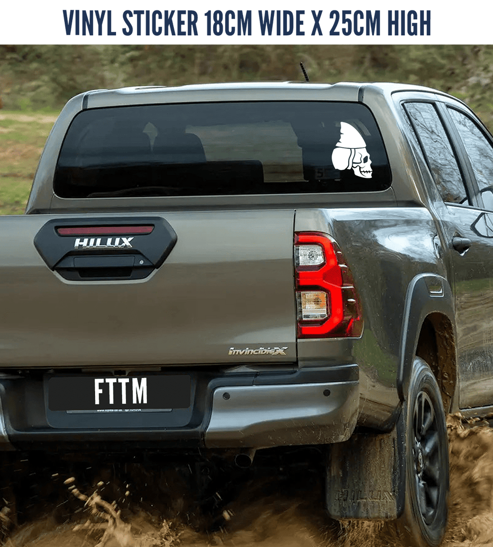 Large F*ck The Taxman Logo vinyl sticker – FTTM